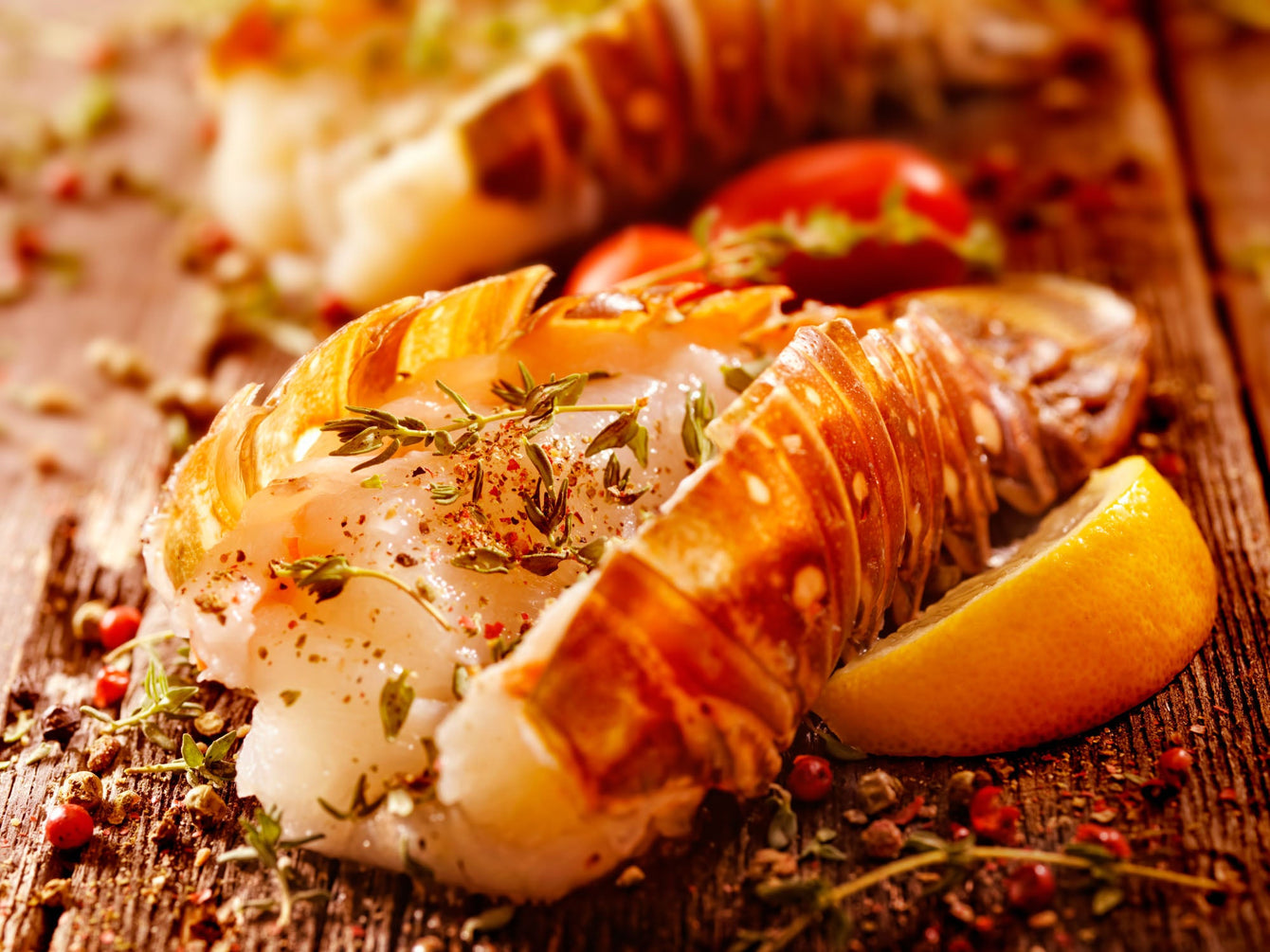 Grilled Lobster Tails with Red Chili Pepper Herb Butter – Alfresco Backyard