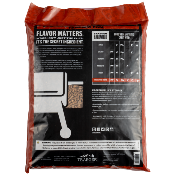 SIGNATURE BLEND PELLETS (20LB BAG) - Alfresco Backyard