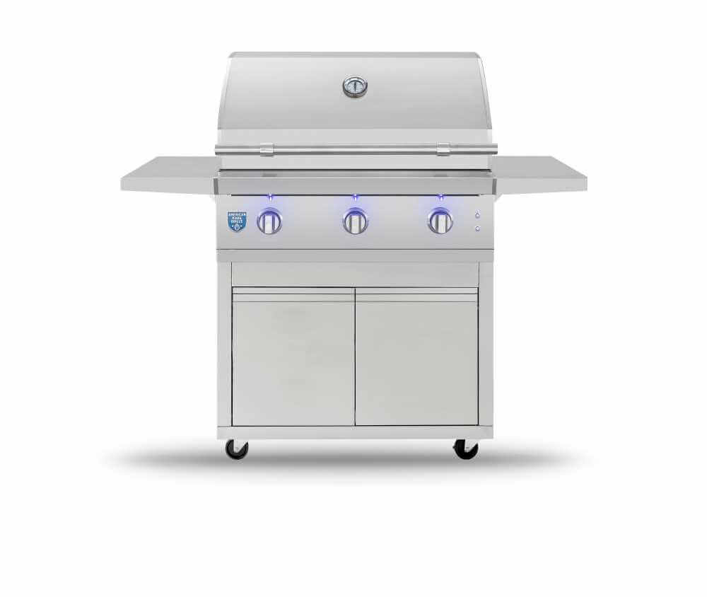 American Made Grills - Atlas - 36" Grill with Cart - Alfresco Backyard